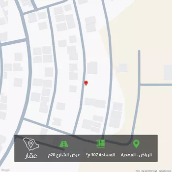 أرض للبيع في شارع الإمام أبي داوود, حي المهدية, مدينة الرياض, منطقة ...